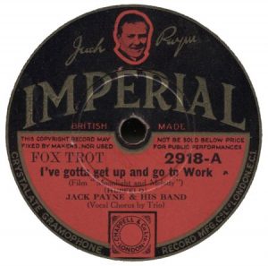 Jack Payne & His Band – 1933 | Musical Notes