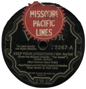 Ben Pollack And His Park Central Orchestra/The High Hatters 1929 & 1930 ...